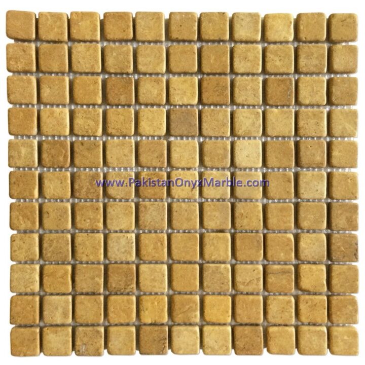 Premium Indus Gold Marble Mosaic Tiles Supplier | Luxury Golden Mosaic ...