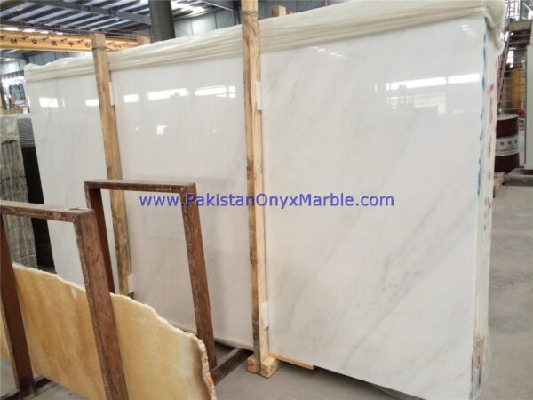 Afghan White Marble Slabs - PakistanOnyxMarble.com