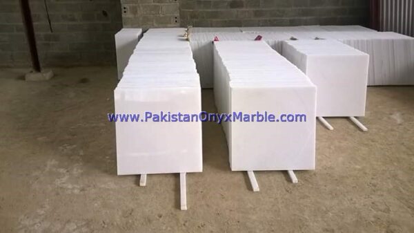 Afghan White Marble Tiles - PakistanOnyxMarble.com