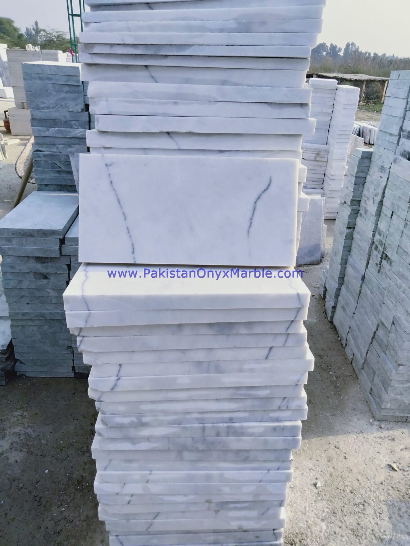 Premium White Veins Marble Tiles Supplier | Luxury Veined Marble Tiles ...