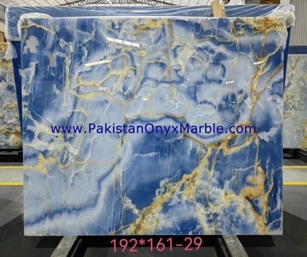 Blue Onyx Slabs Supplier | Rare Luxury Onyx Pakistan ExporterBlue Onyx ...