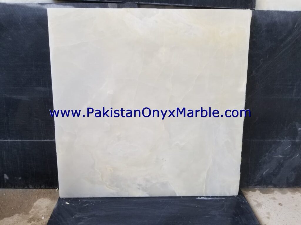 Pure White Onyx Tiles Supplier | Translucent Onyx Pakistan ExporterPure ...