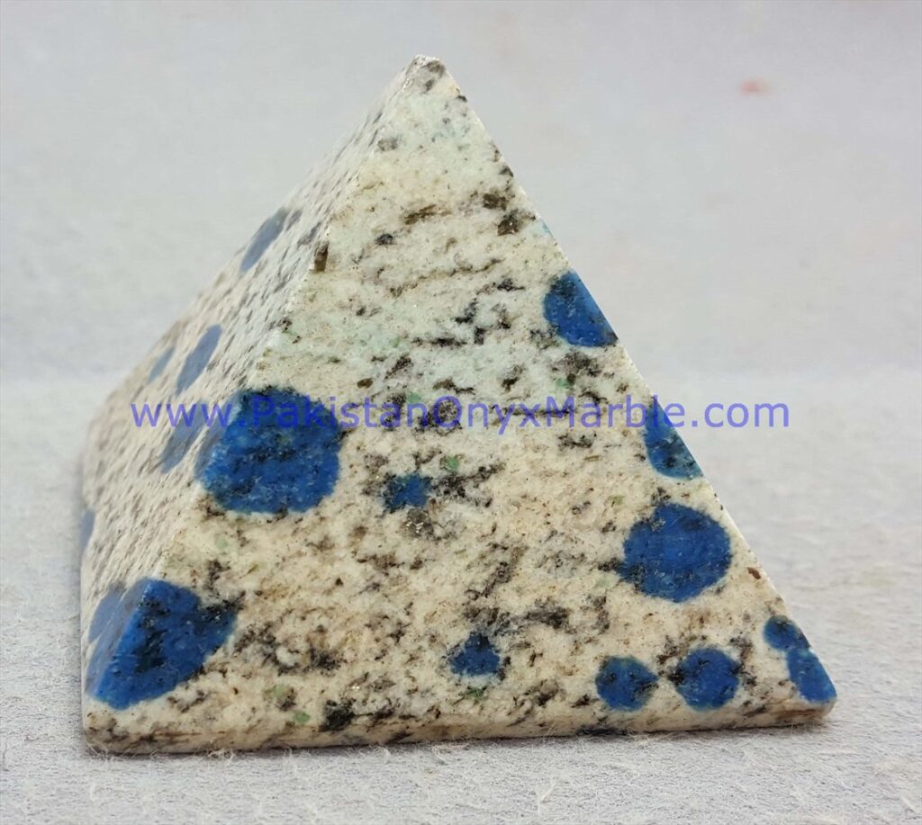 K2 Jasper Azurite Granite Pyramids - PakistanOnyxMarble.com