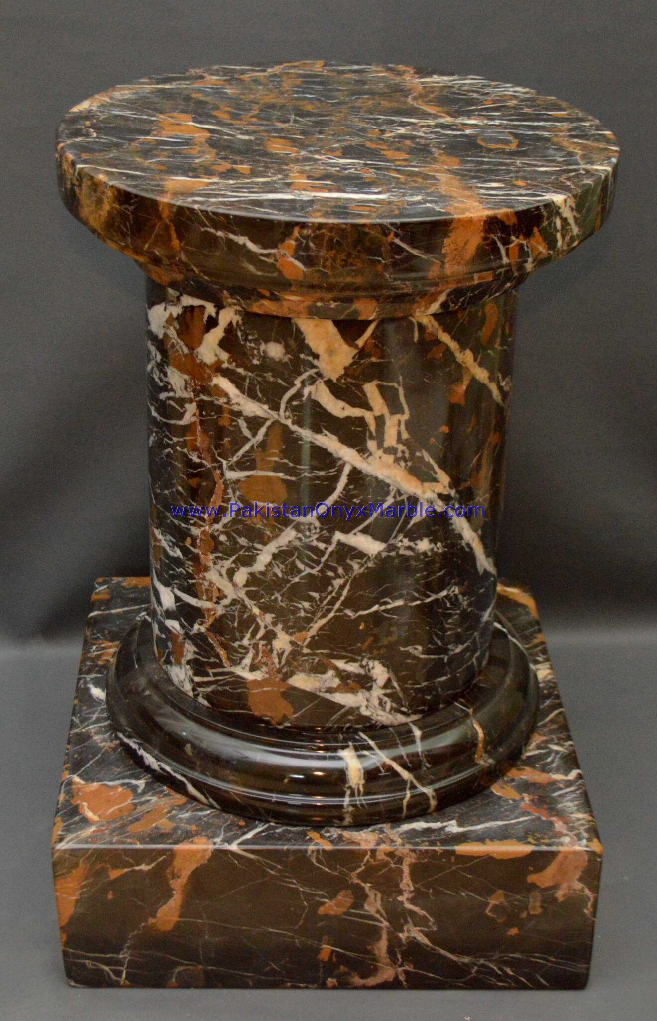 All Marble Pedestals Colors & Shapes - PakistanOnyxMarble.com