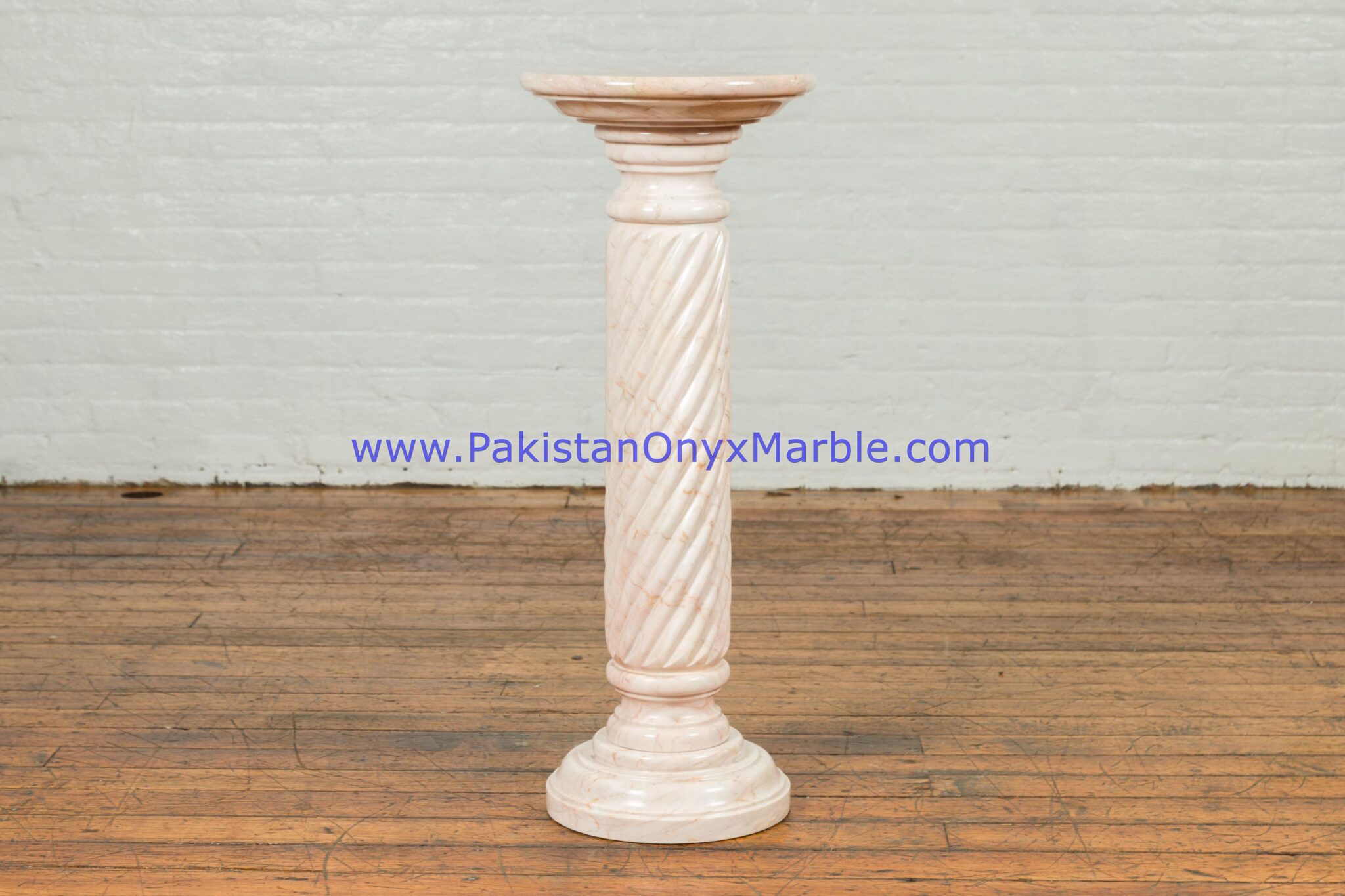All Marble Pedestals Colors & Shapes - PakistanOnyxMarble.com