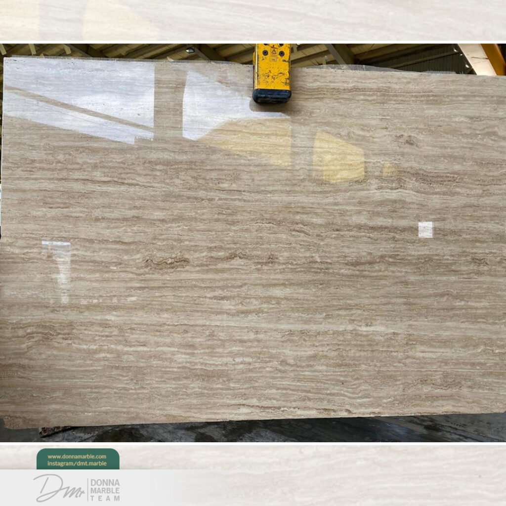 Dark Beige Travertine Slabs - pakistanonyxmarble.com