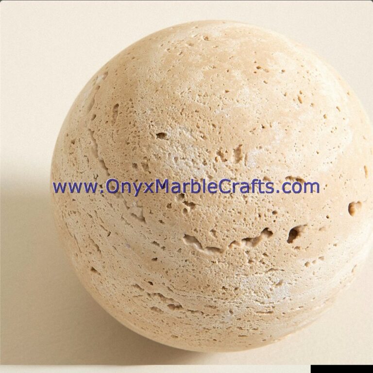 Travertine Stone Balls Sphers Crafts - pakistanonyxmarble.com