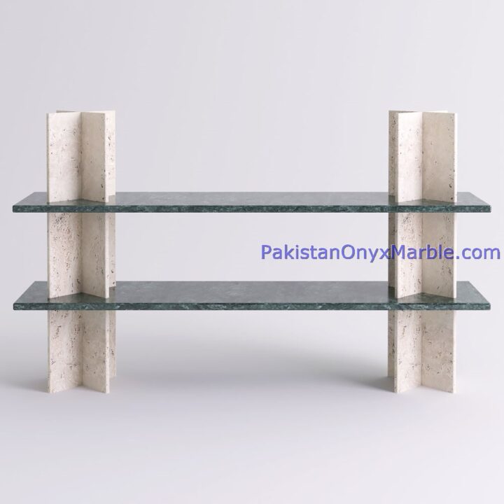Travertine Stone Monument Shelving Designs - Pakistan Onyx Marble